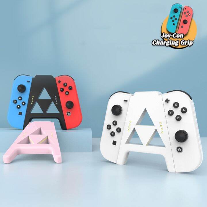 Mini Charging Dock Grip with Type-C Port USB C For Nintendo Switch Oled NS JoyCon Charger ...