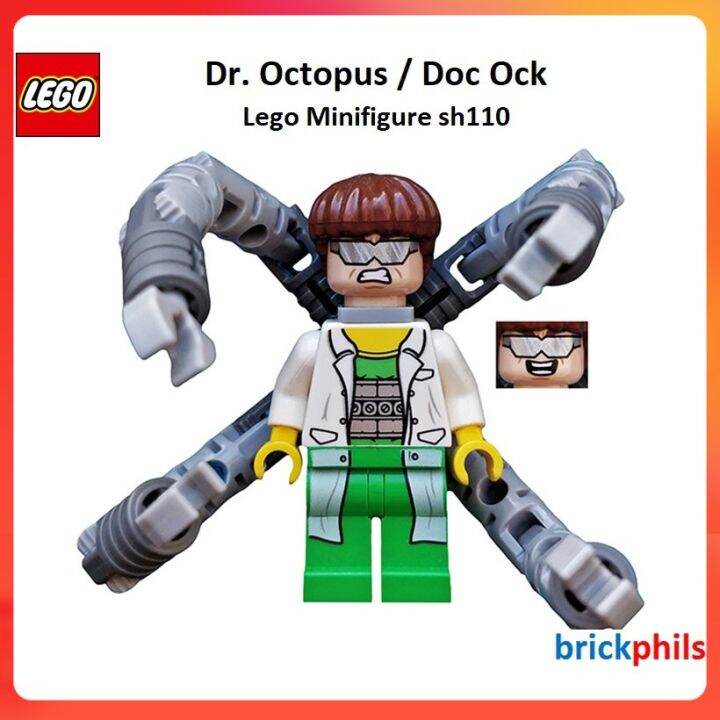 Lego Minifigure sh110 Dr. Octopus / Doc Ock | Lazada PH