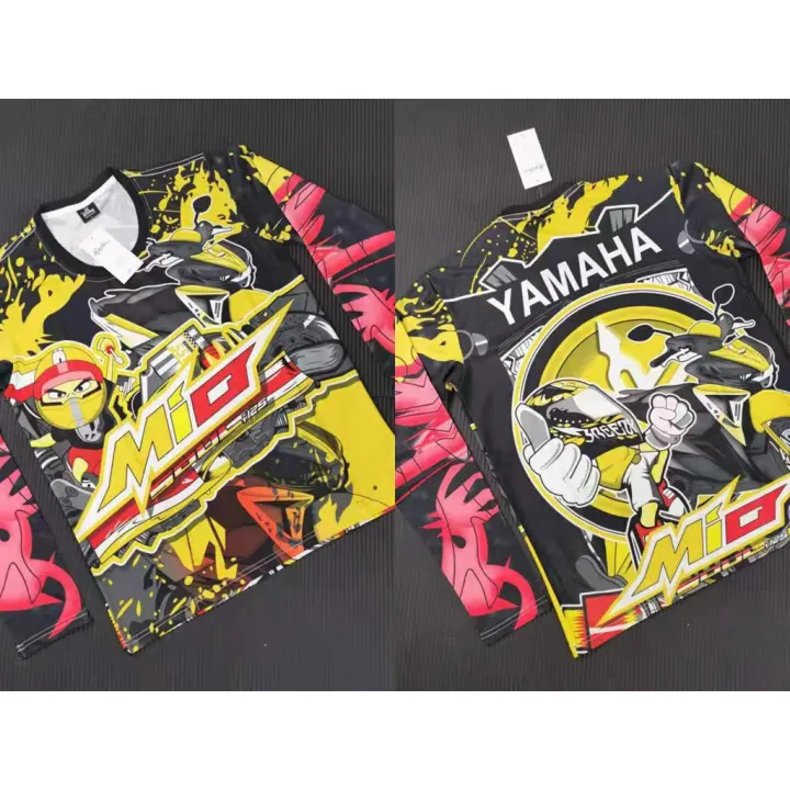 Ruito #1917 Men racing bike ride YAMAHA Mio Motorcycle Jersey Long ...