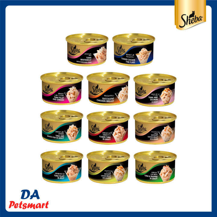 Sheba Cat Canned / Wet Food 85gm | Lazada