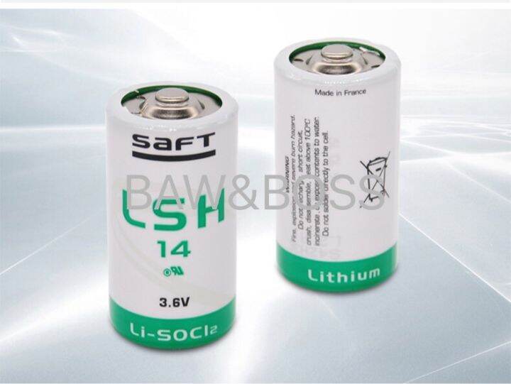 แบตเตอรี่ Lithium SAFT LSH14 3.6V size C 5.8Ah | Lazada.co.th