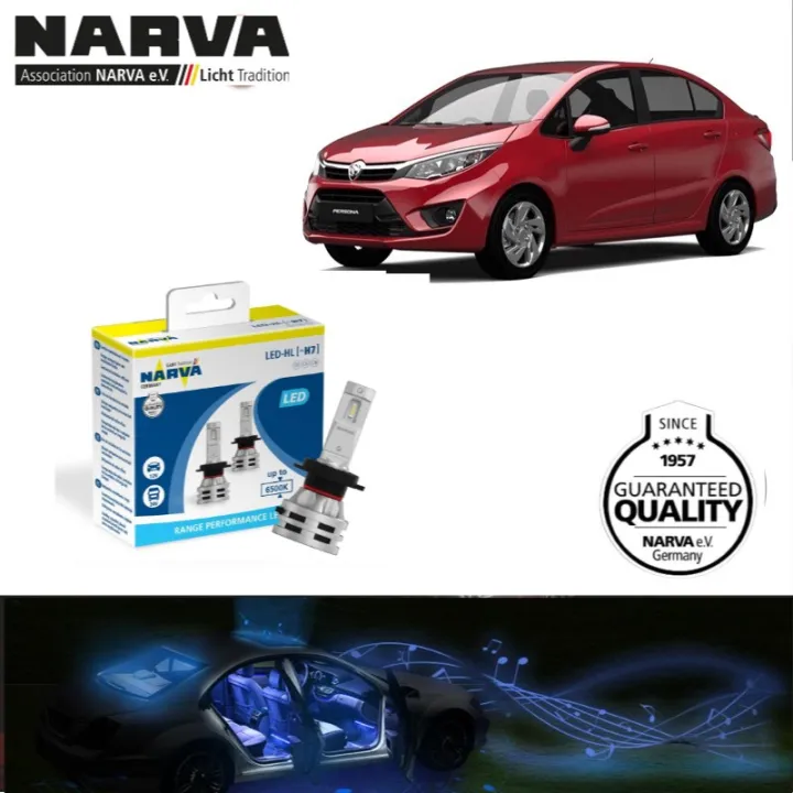 Narva Range Performance LED H7 Headlight Bulb for Proton Persona VVT ...