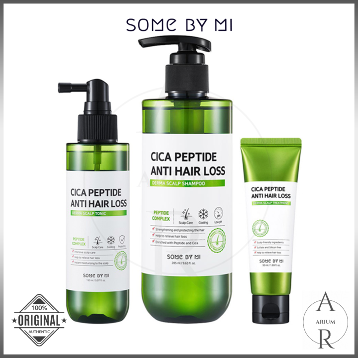 SOME BY MI Cica Peptide Anti Hair Loss Derma Scalp Shampoo / Tonic ...