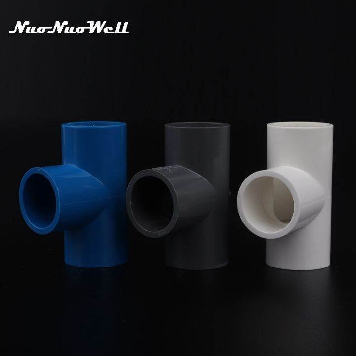 4pcs 20mm PVC 3 Way Connector 1/2 quot; Equal Tee Connector PVC Water ...