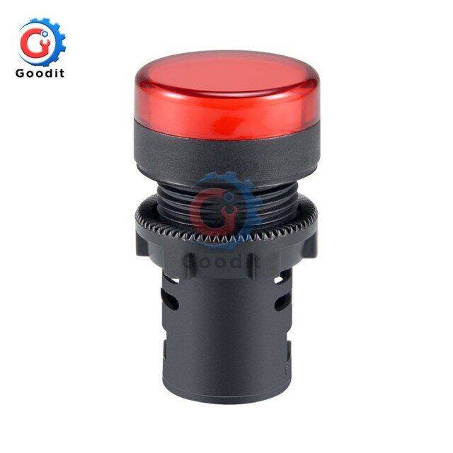 Ad16-22ds Panel Mount Signal Power Led Indicator Light Pilot Signal Led ...