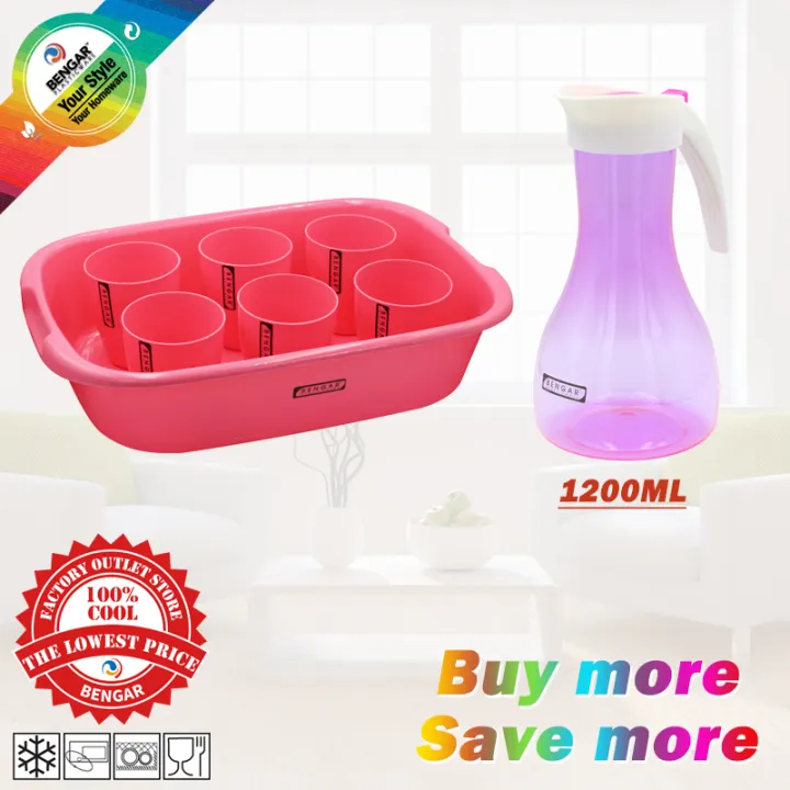 New HOME QUALITY COLLECTIONS Classy PITCHER with Handle drinkware set ...