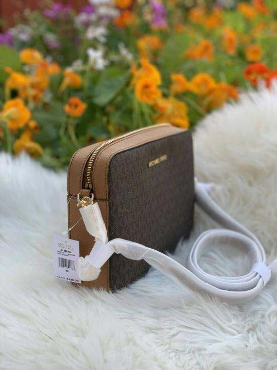 กระเป๋า Michael Kors Medium35F8GTTC3B MK Signature Aria Shoulder Bag ...