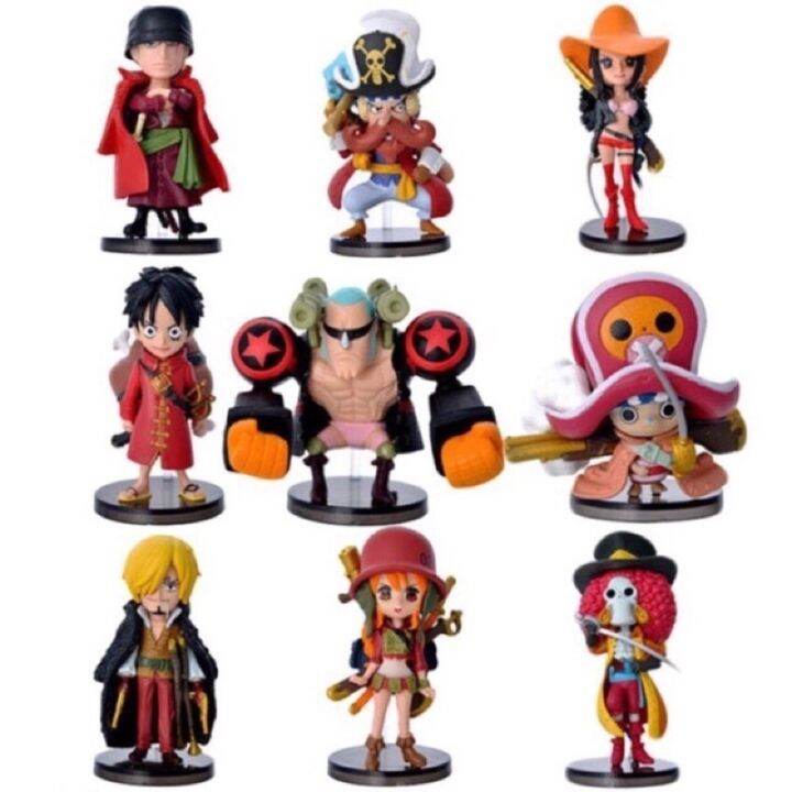 【COD】 One Piece flim Z Luffy Zoro Sanji Franky Nami Robin Chopper chibi ...