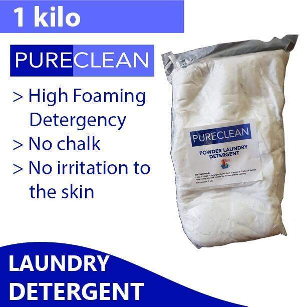 PURECLEAN Powder Laundry Detergent (PREMIUM) 1 kilo - TOUGH ON STAINS ...