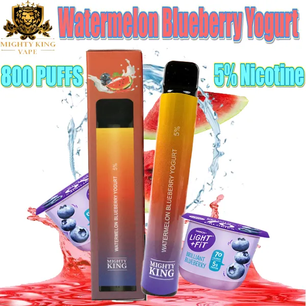 LEGIT MIGHTY KING Puff Plus smoke vapers full set 800 Puffs (WATERMELON ...