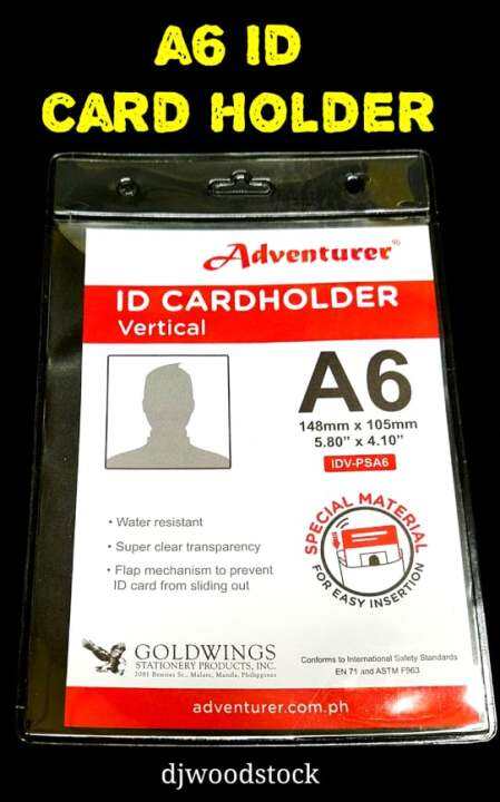 A6 ID CARD HOLDER, TRANSPARENT | Lazada PH