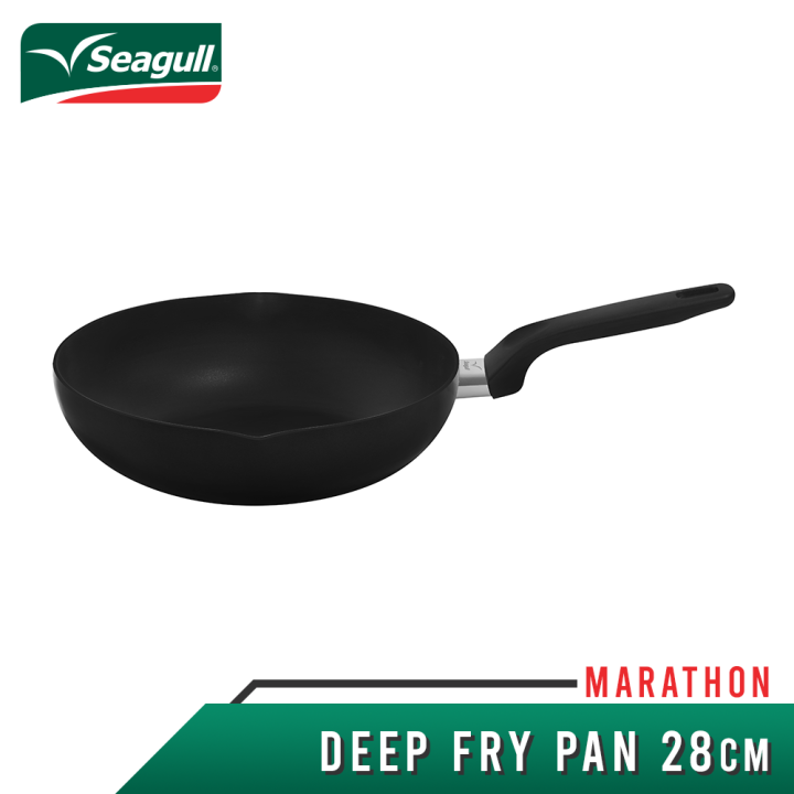 SEAGULL Non-Stick Cookware Marathon Deep Fry Pan 28 cm | Lazada PH