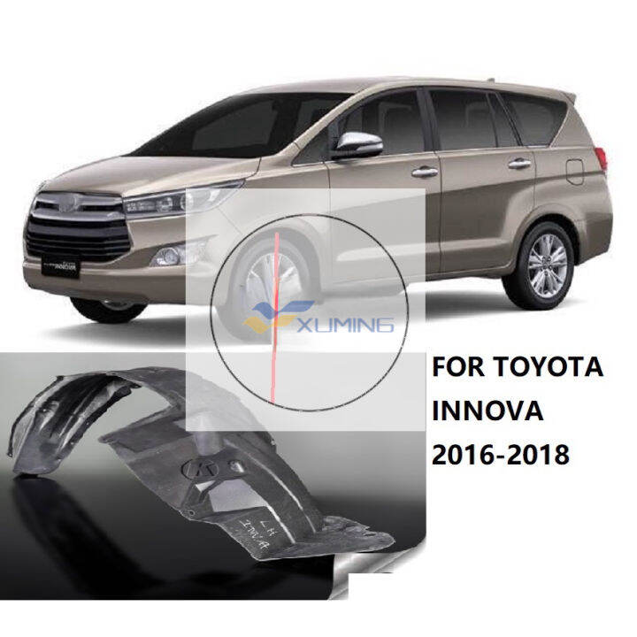 Xuming Fender Liner สำหรับ TOYOTA INNOVA 2016 2017 2018 Front Driver ...