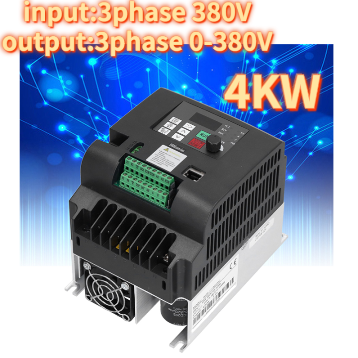 NFLIXIN Variable Frequency Drive VFD Vector Inverter Converter 3 Phase Input Output 4KW | Lazada ...
