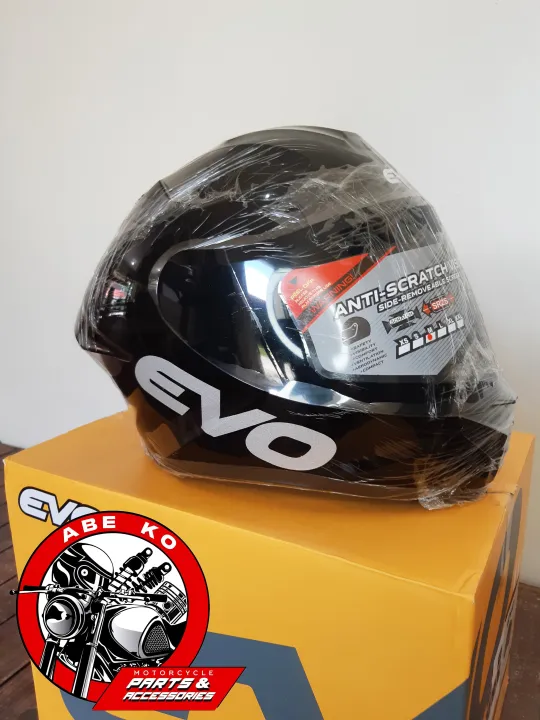 EVO HELMET GSX3000 V2 GLOSSY BLACK/MATTE BLACK | Lazada PH
