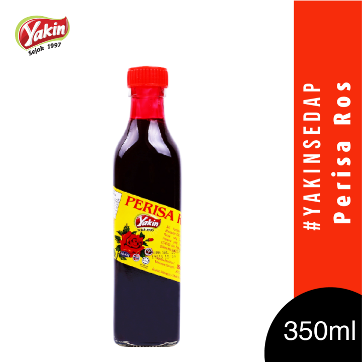 YAKIN SEDAP SYRUP ROSE / SIRAP ROSE (350ML) | Lazada