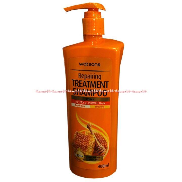 Watsons 400ml Repairing Treatment Shampoo For Dry Sampoo Watson Untuk ...