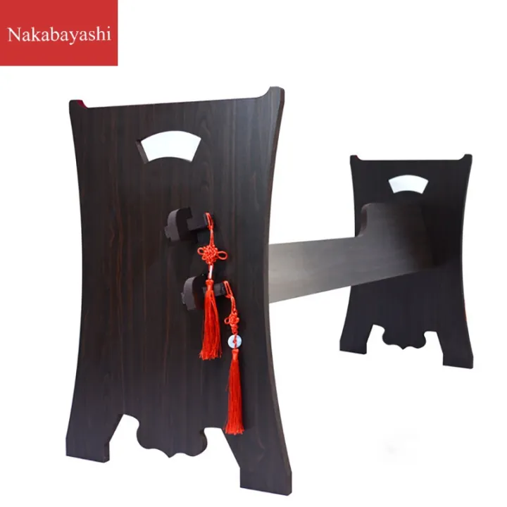 Wooden yellow wind portable guzheng rack custom lettering H-shaped ...