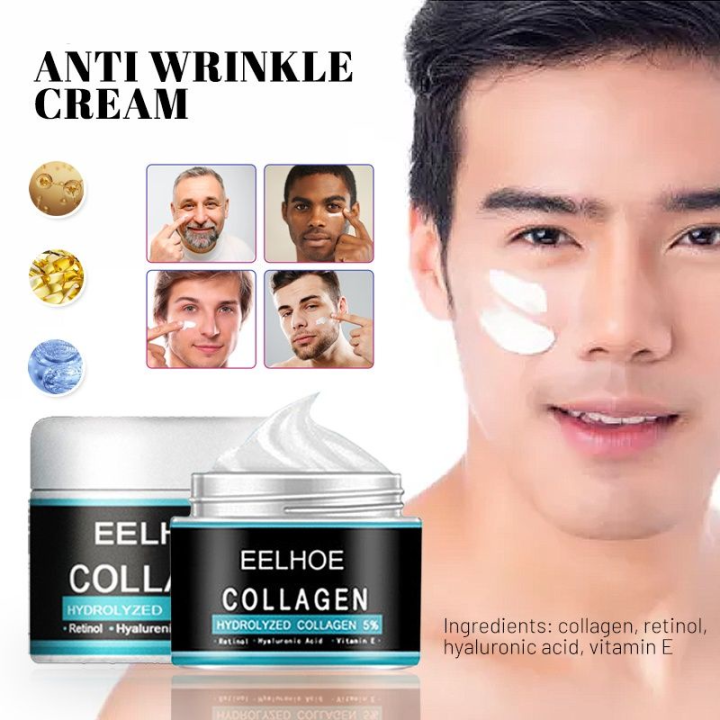 Erya 50g Mens Anti Aging Face Cream Anti Wrinkle Facial Men