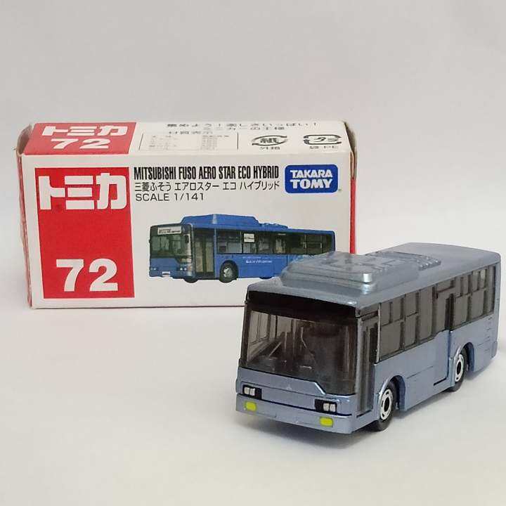Tomica Reguler No 72 Mitsubishi Fuso Aero Star Takara Tomy Diecast Bus ...