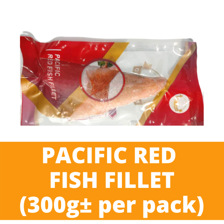 Pacific Red Fish Fillet (900g-1kg+/-) 太平洋红鱼片 Sung Tao Frozen Seafood ...