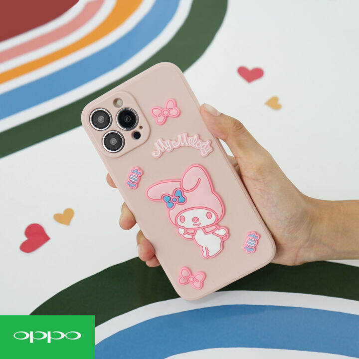 Softcase Macaron Boneka 3D 03 Timbul Protection Camera For [ OPPO A54 ...