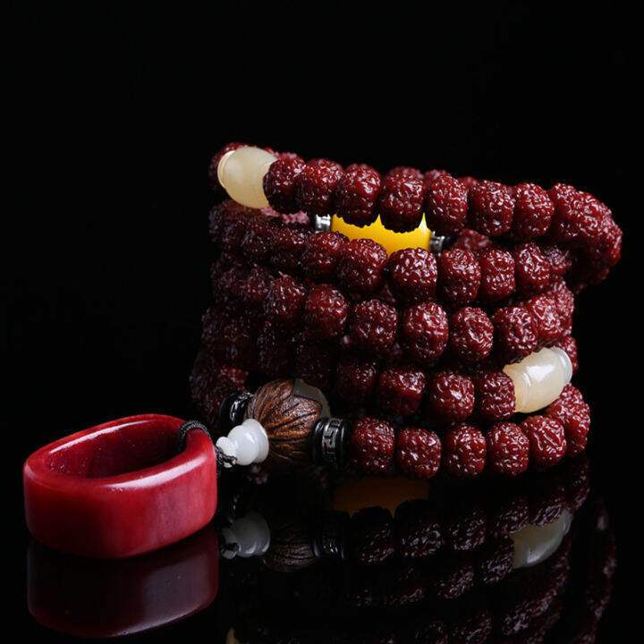 Authentic machine brush patina Tibetan little Vajra Bodhi bracelet ...