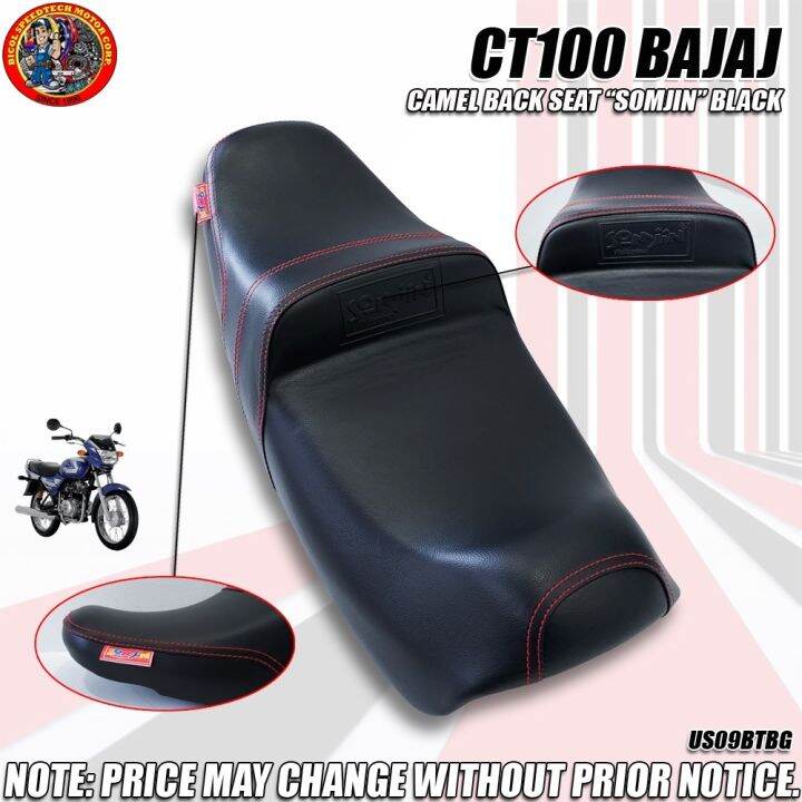 CT100 BAJAJ CAMEL BACK SEAT SOMJIN BLACK (US09BTBG) | Lazada PH