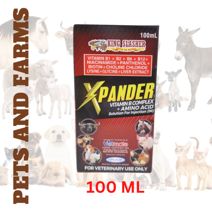 KING SLASHER XPANDER VITAMIN B COMPLEX AMINO ACID AND LIVER EXTRACT FOR ...