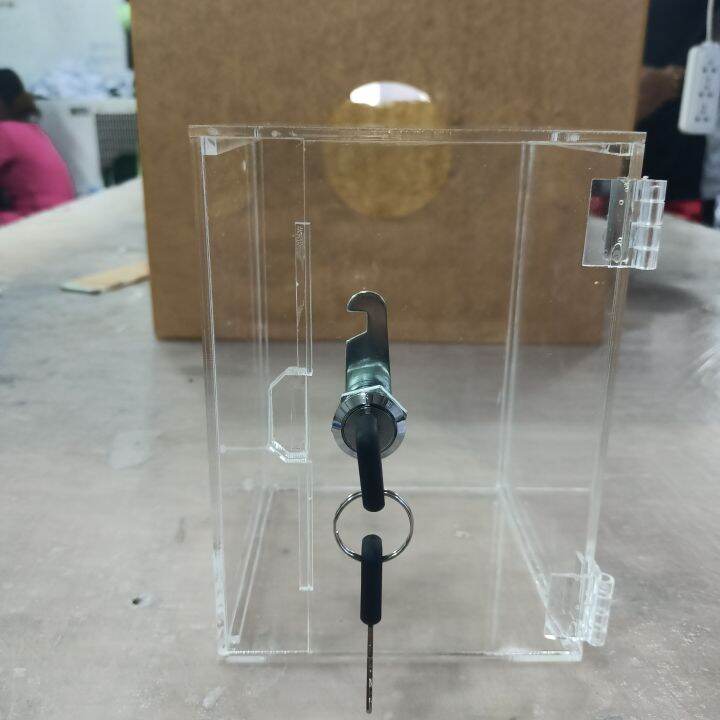 ACRYLIC TIP BOX WITH KEY LOCK | Lazada PH