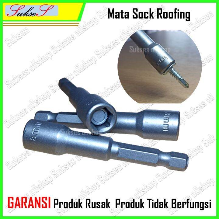 Mata Sock Roofing Mata Sok Magnet Sock Bor Roofing Baja Ringan Baut ...
