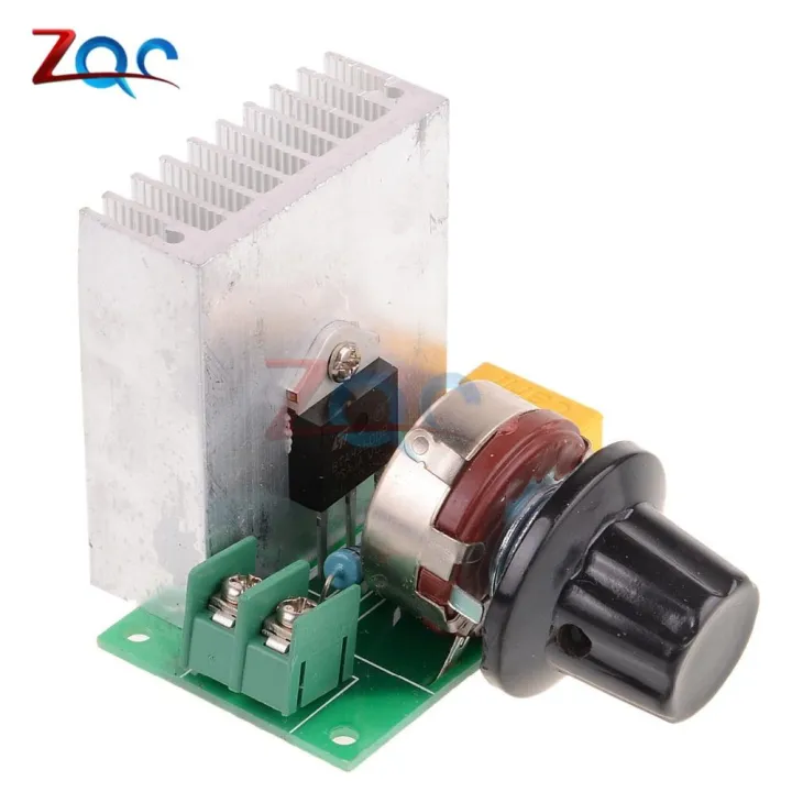 AC 220V 3800W นำเข้า SCR Thyristor Power วงจรหรี่ไฟอิเล็กทรอนิกส์แรงดัน ...