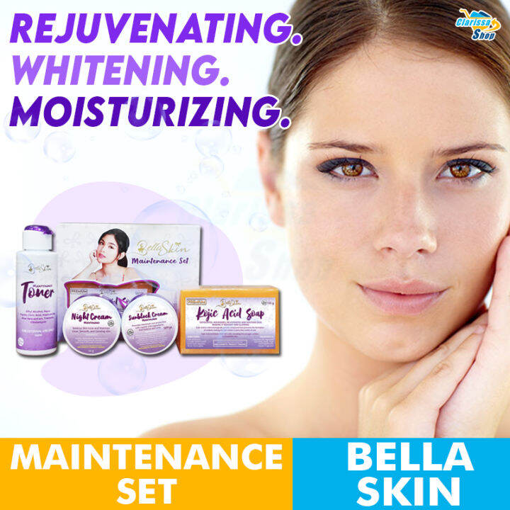 Bella Skin Maintenance Set, Whitening Kit, Anti Aging, Moisturizing ...