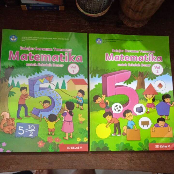 Kelas 5 SD/MI Matematika Vol 1 & Vol 2 Kurikulum Merdeka / Kurikulum 2021 | Lazada Indonesia