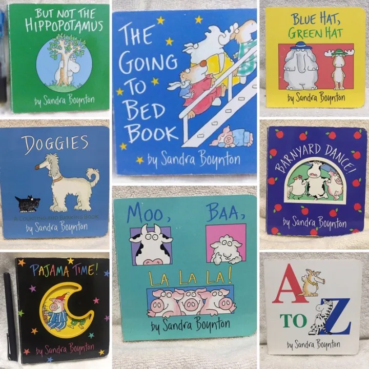 Sandra Boynton - Going to Bed Book - Blue Hat Green Hat - But not the Hippopotamus | Lazada PH