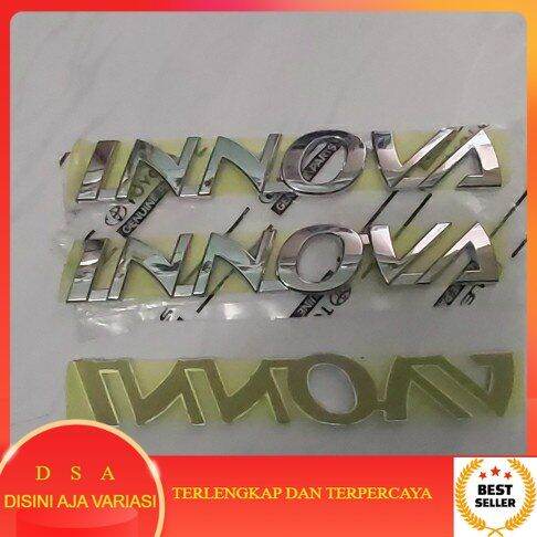 JUAL EMBLEM LOGO MEREK TULISAN INNOVA INOVA TOYOTA INNOVA ORIGINAL ASLI ...