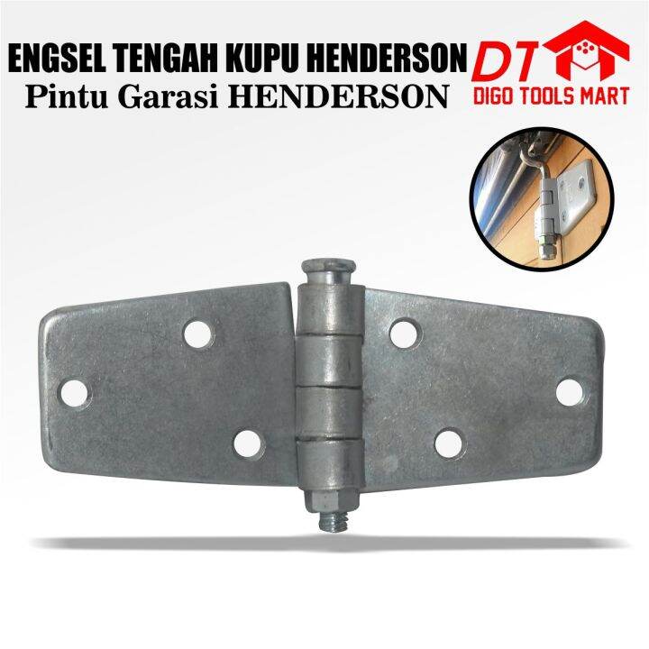 Engsel Tengah Kupu HENDERSON Engsel Temgah Kupu Pintu Besi | Lazada ...