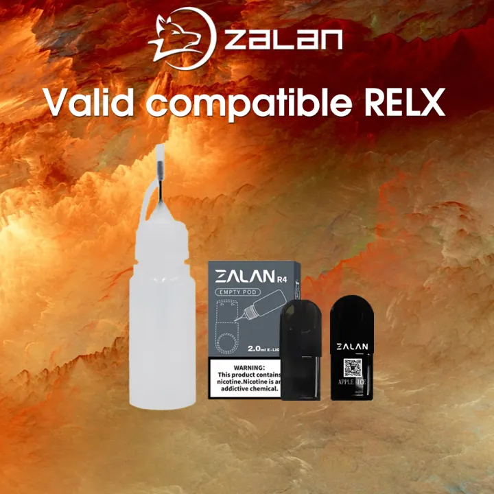 ZALAN original Refillable kit / zalan R4 Juice Refillable empty pod 4-5 ...