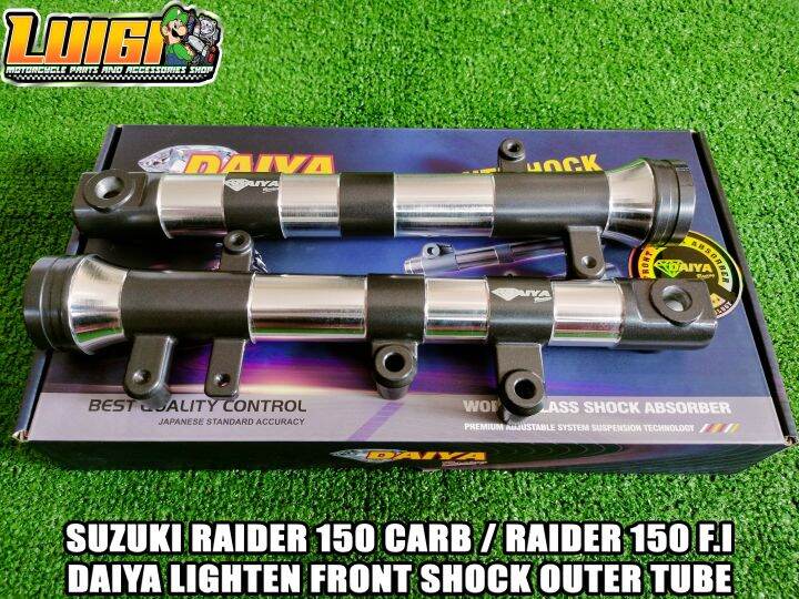 DAIYA SUZUKI RAIDER 150 CARB / RAIDER 150 F.I LIGHTEN FRONT SHOCK OUTER ...