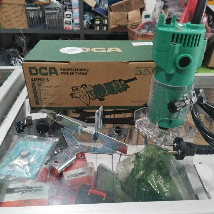DCA AMP 02-6 mesin profil kayu 6 mm router list kayu mesin trimer ...