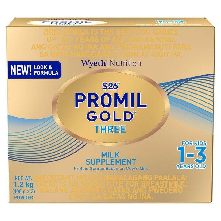 【COD】 S26 PROMIL Gold® Three milk supplement for kids 1-3 years old bag ...