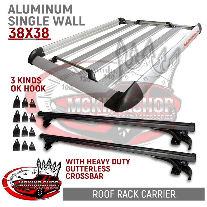 AERORACK / AERO RACK Universal Aluminum Roof Rack / Roofrack Top Load ...
