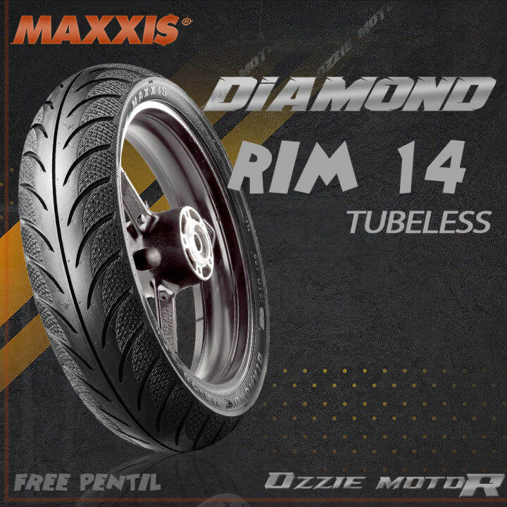 MAXXIS DIAMOND BAN TUBELESS MA - 3DN BAN MOTOR MATIC RING 14 ALL ...