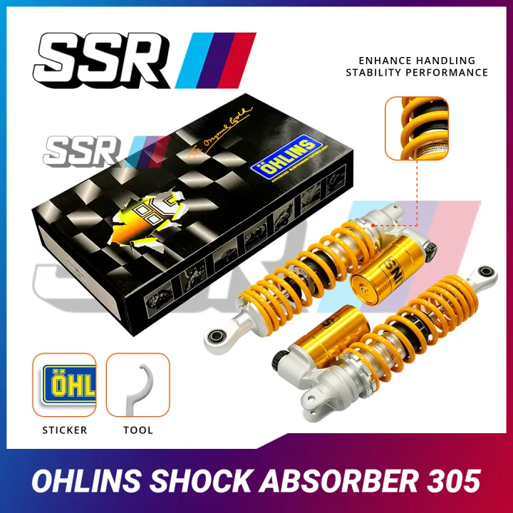 Ohlins Shock Gas Absorber 330MM/305MM For Nmax STX-36 Adjustable with ...