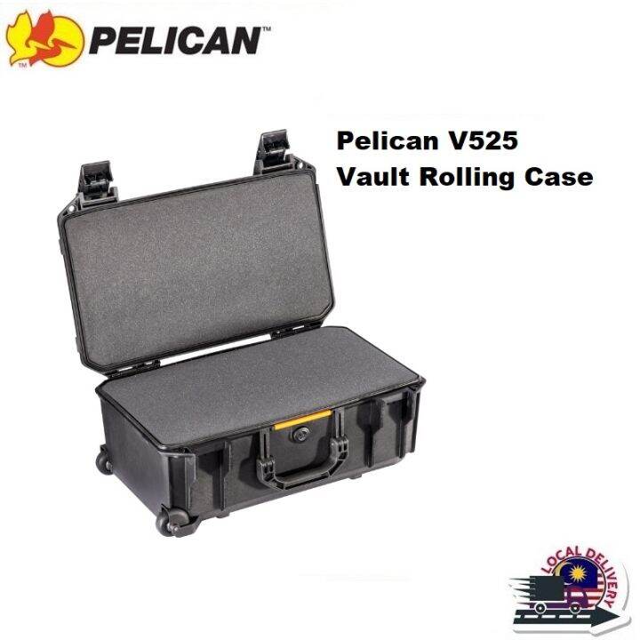 Pelican V525 Vault Rolling Case - Black | Lazada