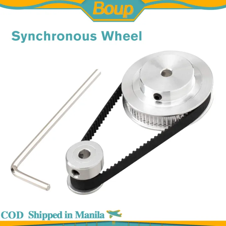 2GT Synchronous Wheel Aluminum Timing Pulley 60 Teeth 5mm | Lazada PH
