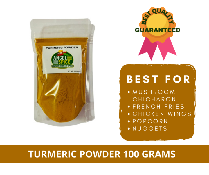 ANGEL SPICE Turmeric Powder 100 Grams / 50 Grams | Lazada PH