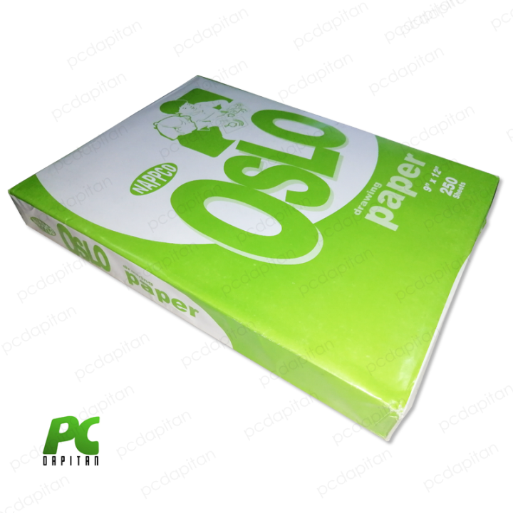 OSLO PAPER 9X12 INCHES [250 SHEETS/REAM] | Lazada PH