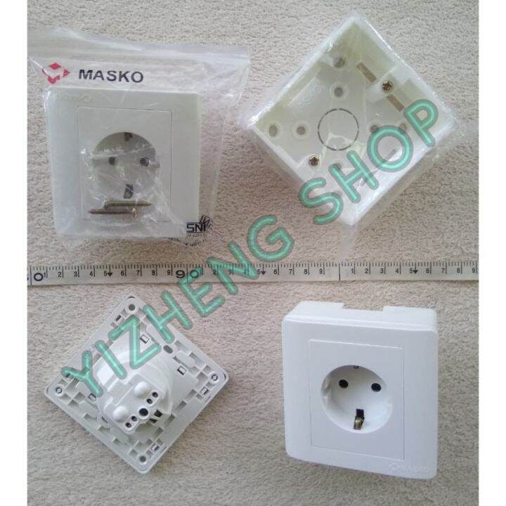 STOP KONTAK + OUTBOWDUS MASKO VIOLA | Lazada Indonesia