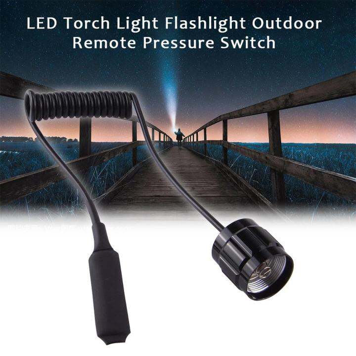 Remote Pressure Switch 501B Military Flashlight LED Torch Tail Accessories Outdoor Tactical ...